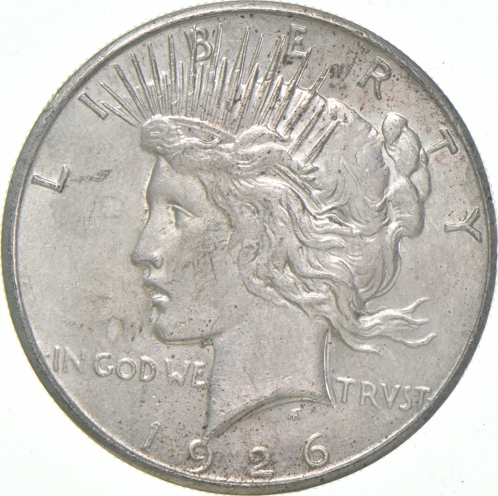 Early - 1926-S Peace Silver Dollar - 90% US Coin | Property Room