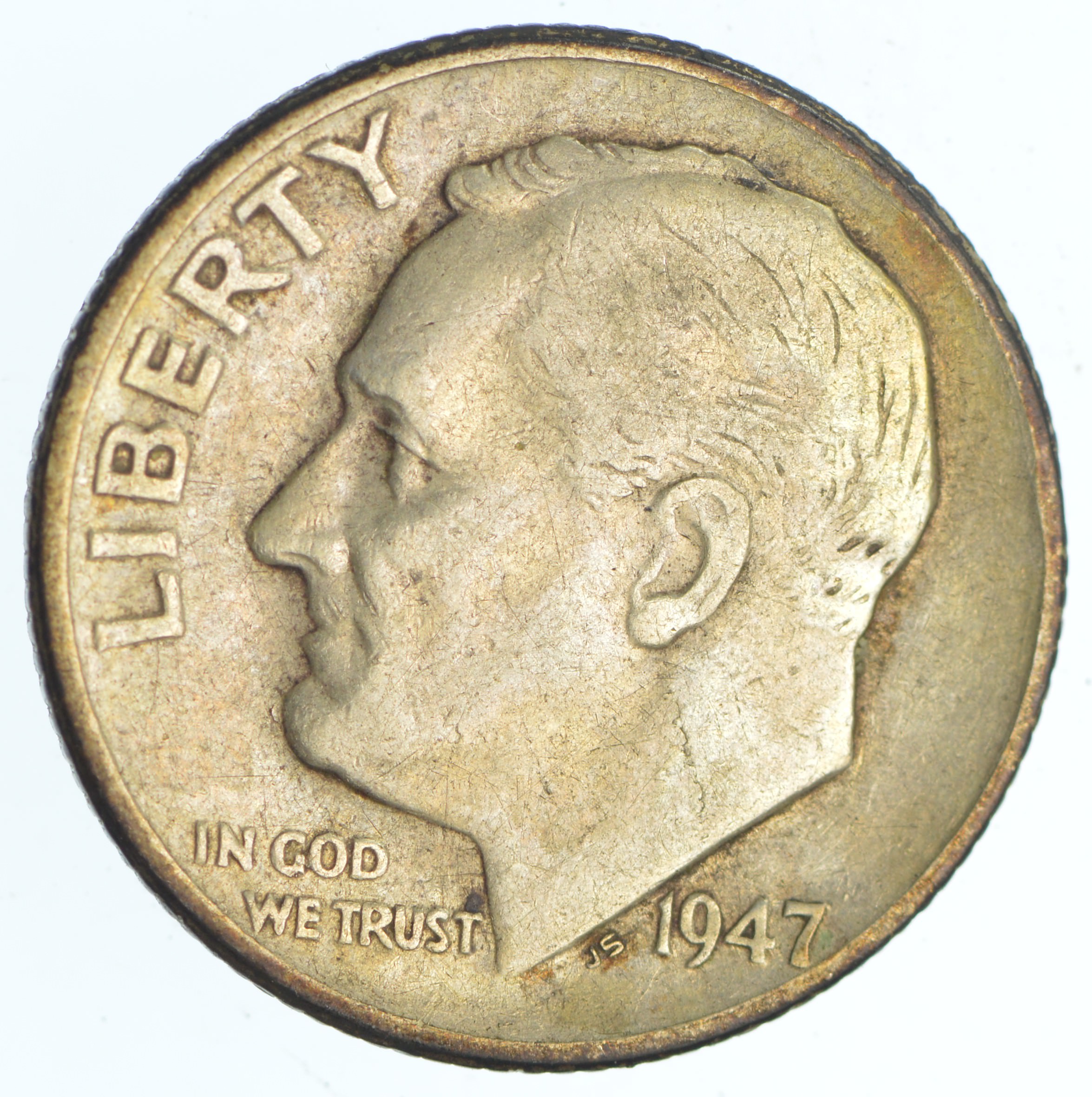 Early 1947 Roosevelt 90% Silver Dime | Property Room