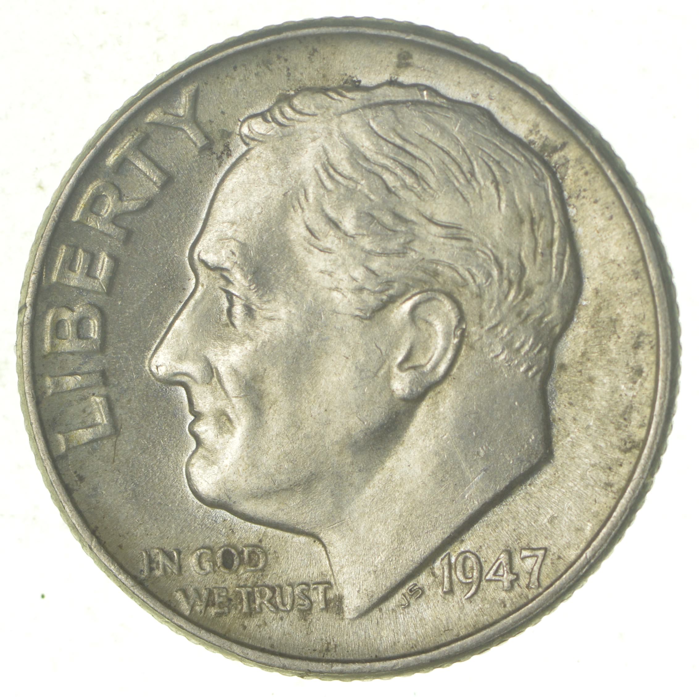 Early 1947 Roosevelt 90% Silver Dime - Reduced S&H | Property Room