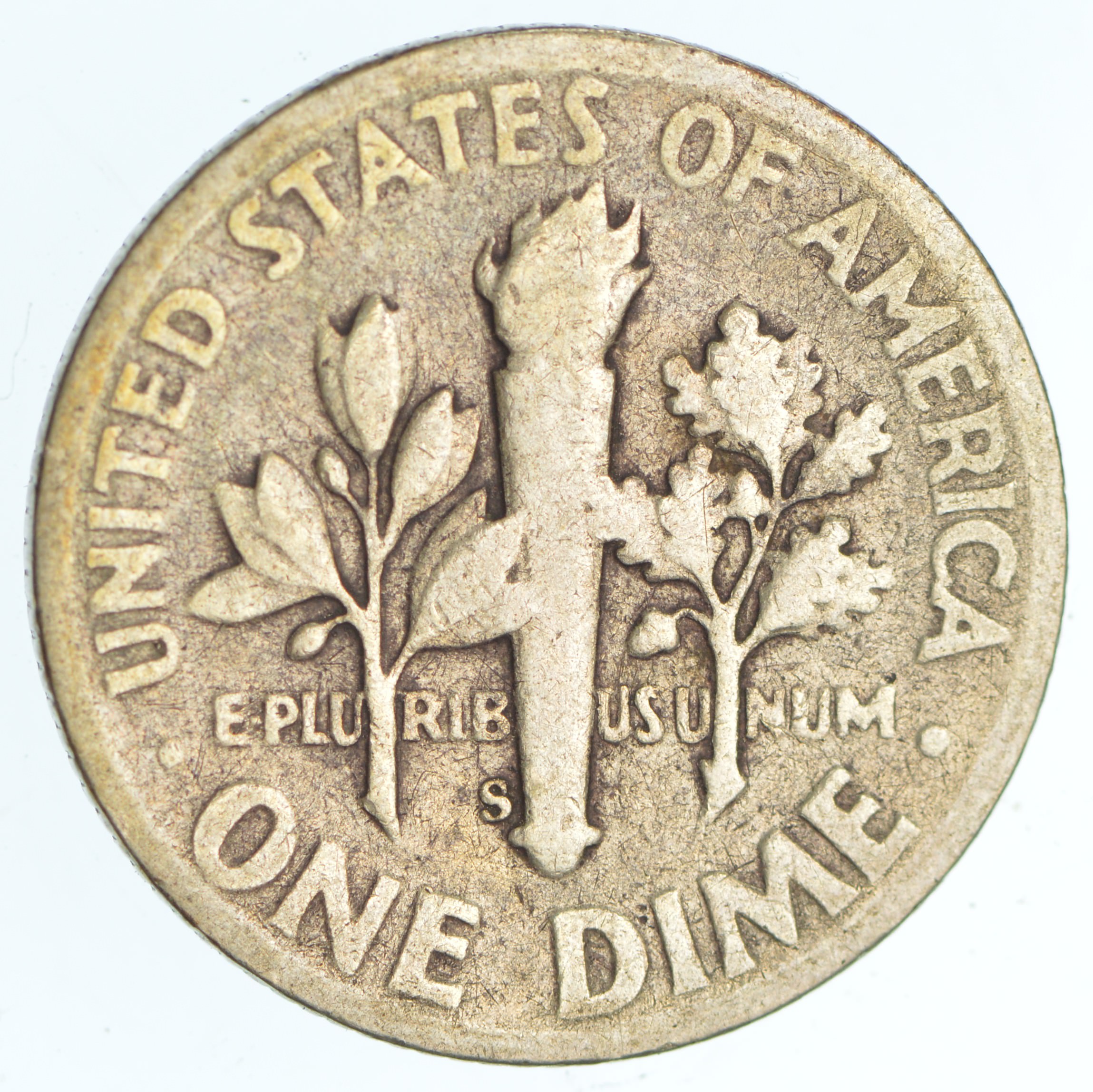 Early 1947-S Roosevelt 90% Silver Dime | Property Room