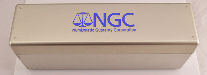 Empty NGC Graded Coin Box - Holds 20 Coins | Property Room