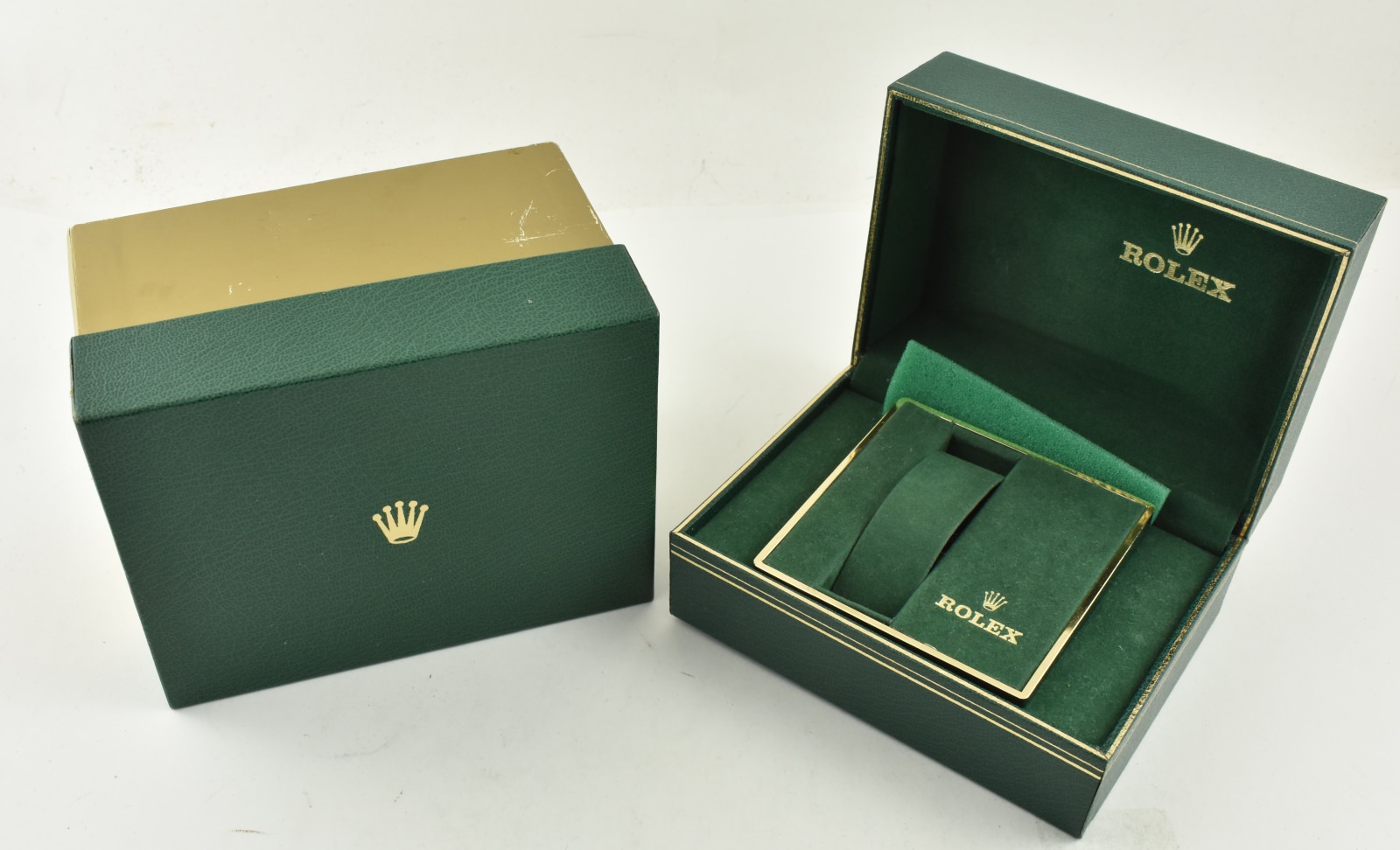 Empty Rolex Oyster Datejust Box, Serial Tag, & Paperwork - NO WATCH ...