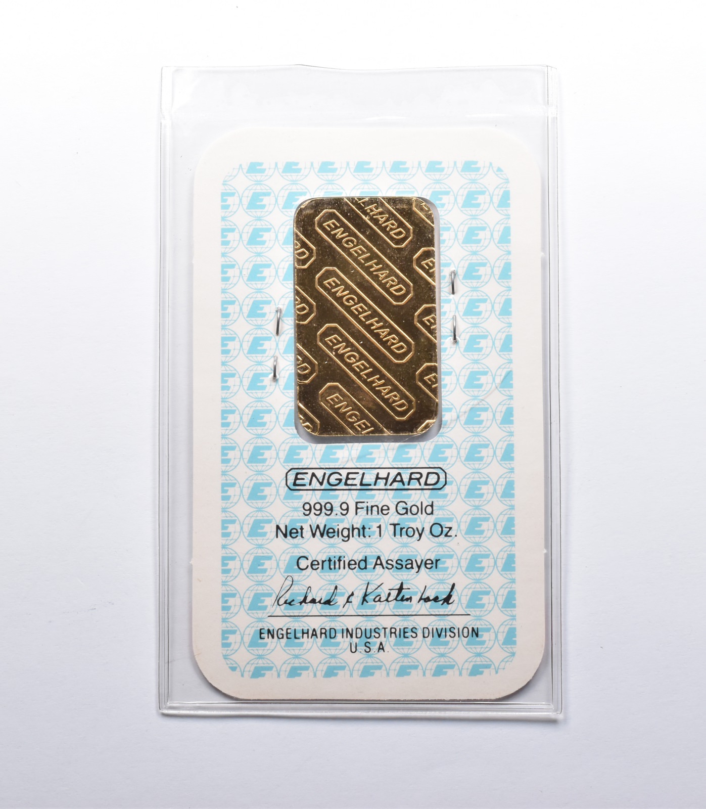 Engelhard 1 Troy Oz Gold Bar Property Room Engelhard 1 Troy Oz Gold Bar Property Room