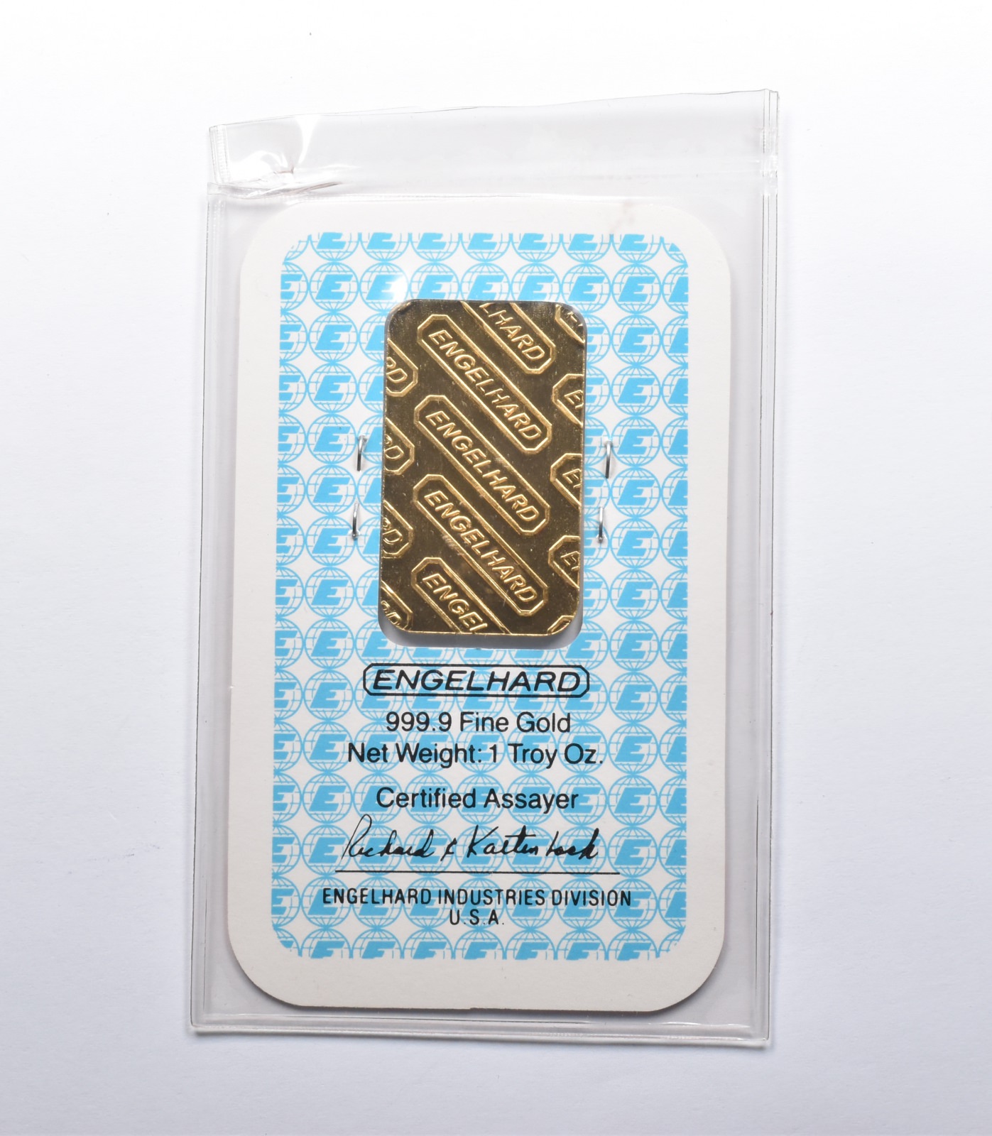 Engelhard 1 Troy Oz Gold Bar Property Room Engelhard 1 Troy Oz Gold Bar Property Room