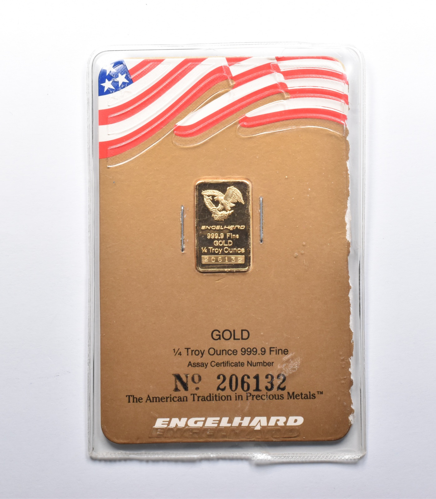 Engelhard 1 4 Troy Oz Gold Bar Property Room Engelhard 1 4 Troy Oz Gold Bar Property Room