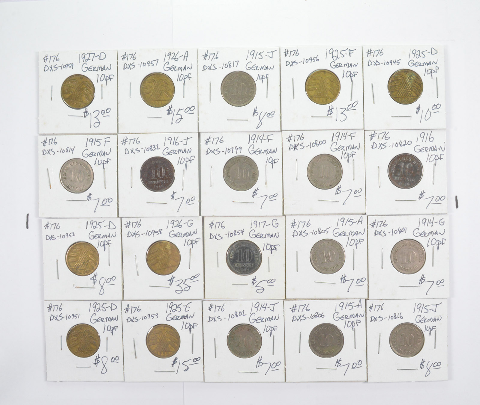 Entire Collection of 2x2 World Coins - You get them ALL | Property Room