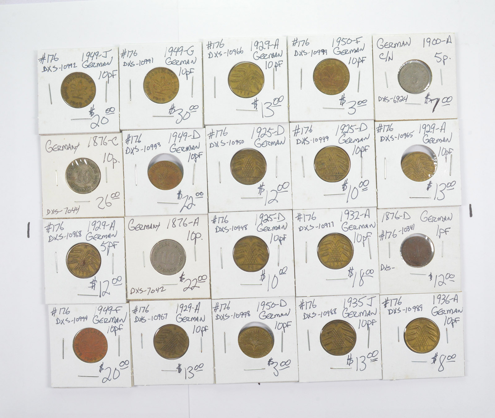Entire Collection of 2x2 World Coins - You get them ALL | Property Room