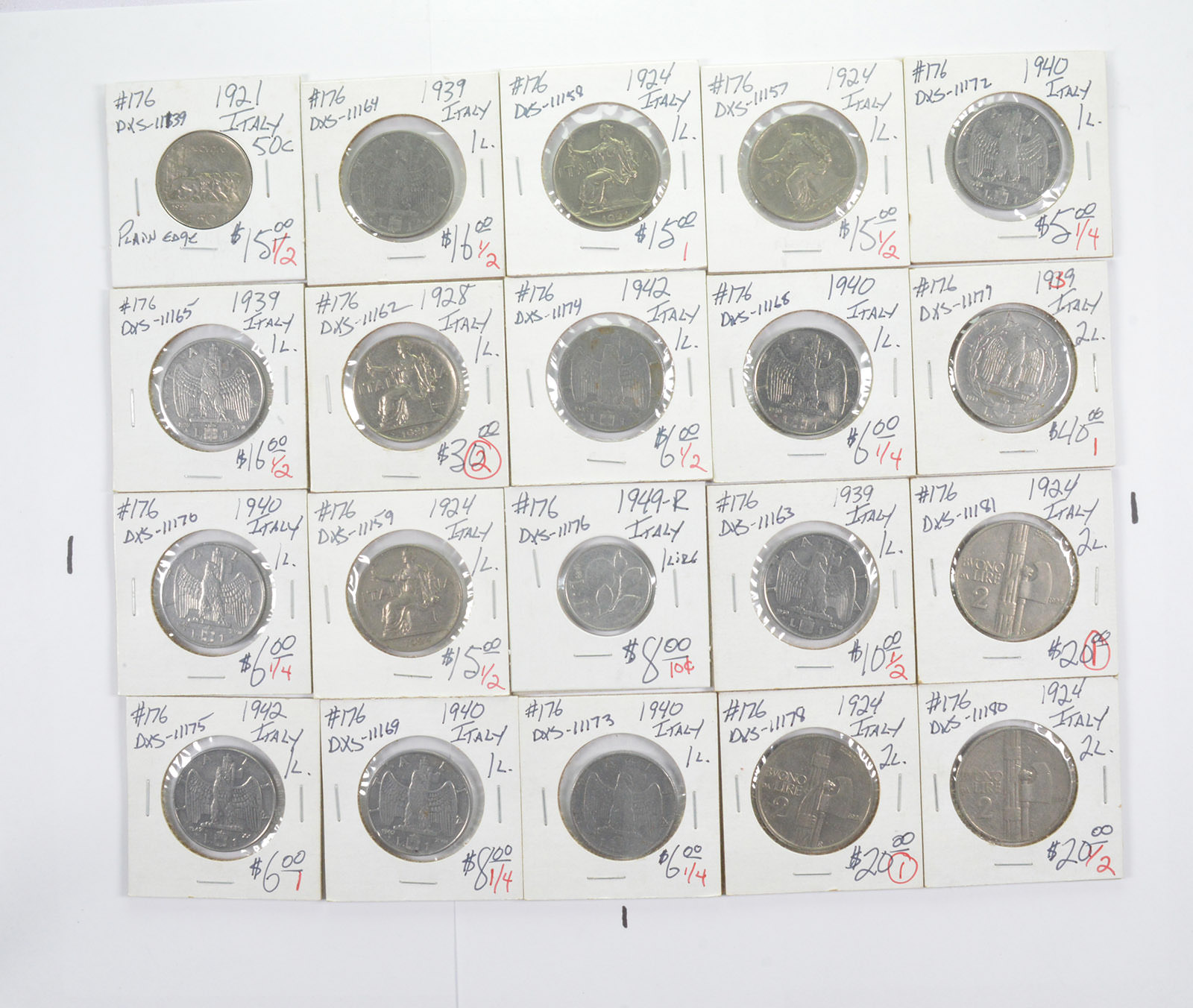 Entire Collection of 2x2 World Coins - You get them ALL | Property Room