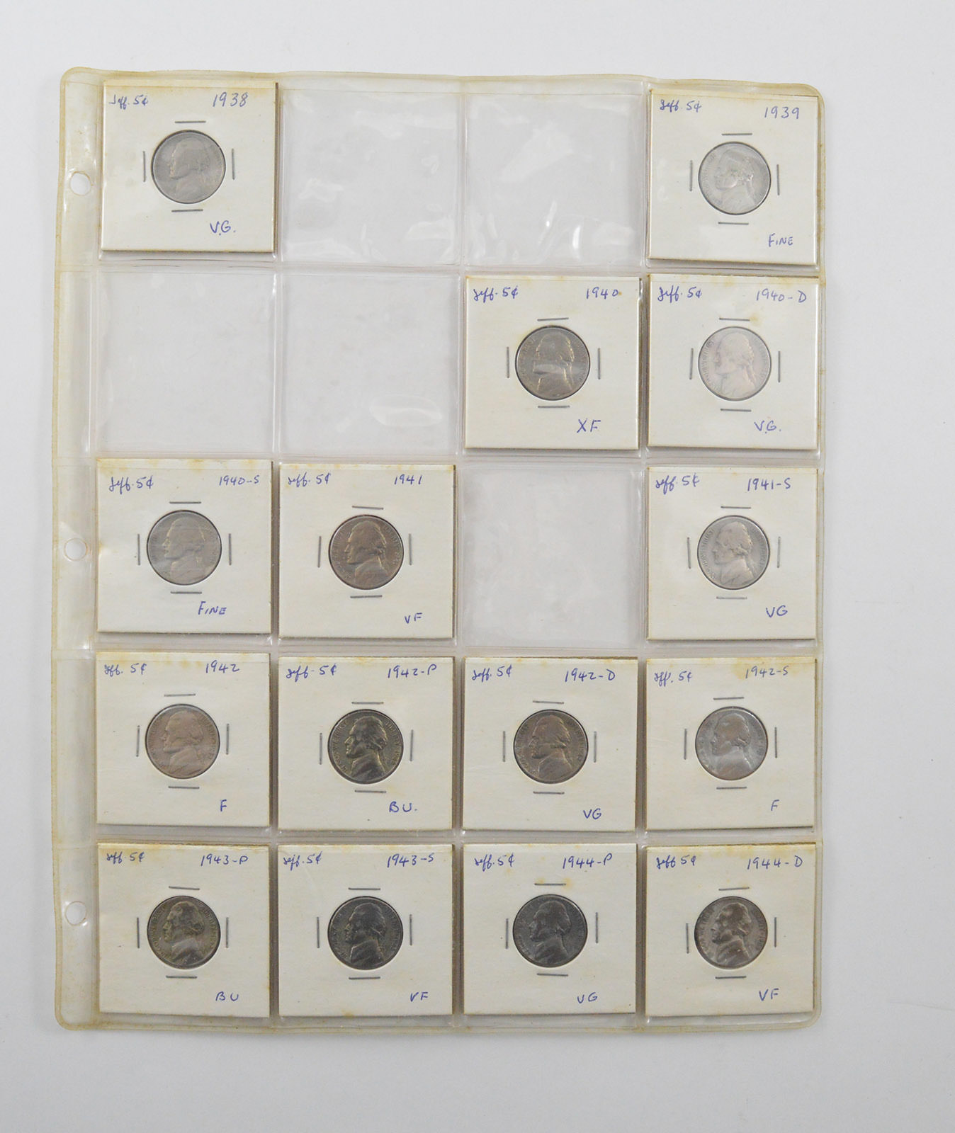 ENTIRE PAGE of 2x2 Coins - You get it ALL | Property Room