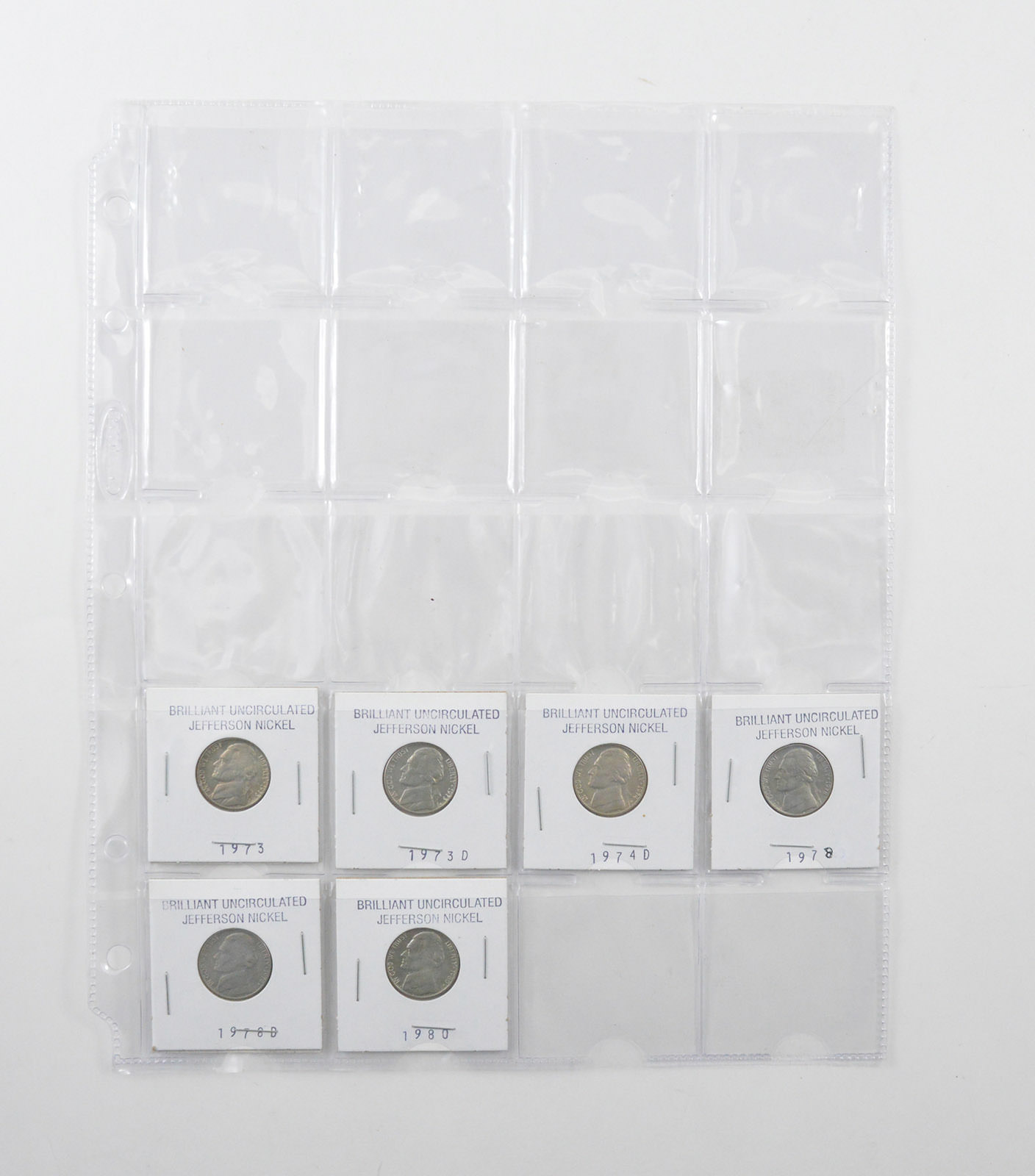 ENTIRE PAGE of 2x2 Coins - You get it ALL | Property Room