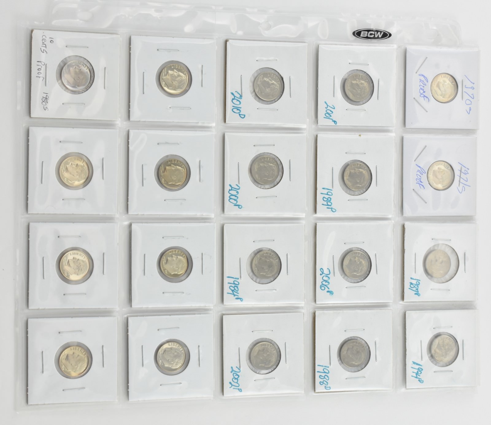 ENTIRE PAGE of Coins - You get it ALL | Property Room