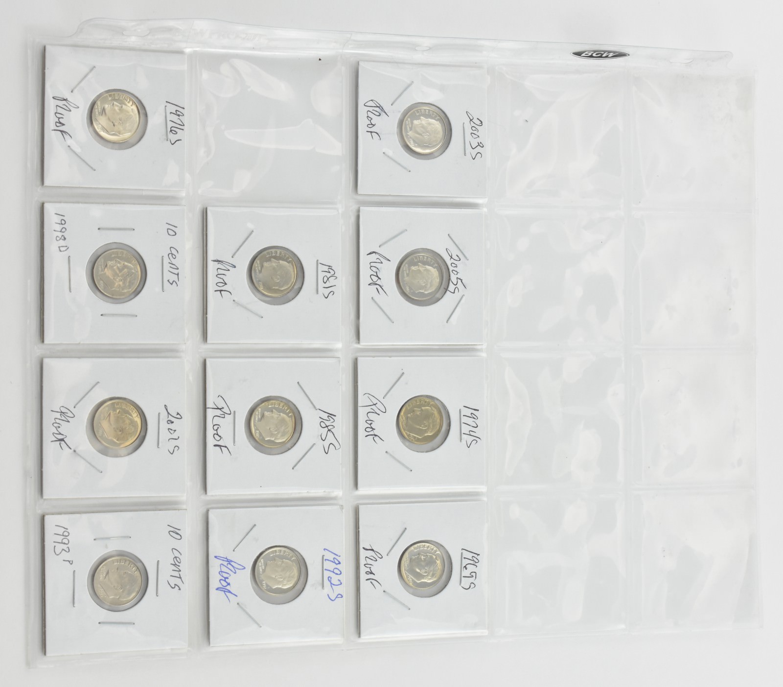 ENTIRE PAGE of Coins - You get it ALL | Property Room