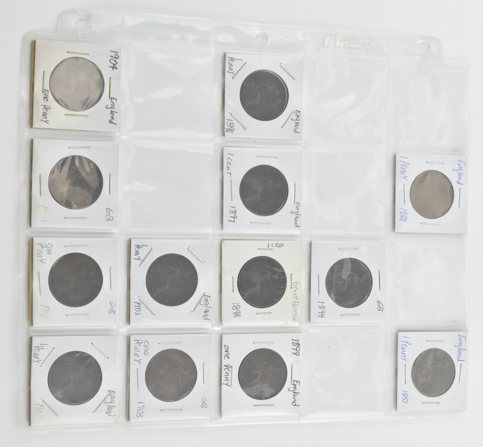 ENTIRE PAGE of Coins - You get it ALL | Property Room