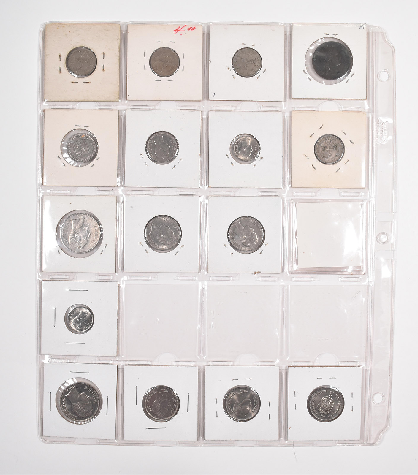 ENTIRE PAGE of Coins - You get it ALL | Property Room
