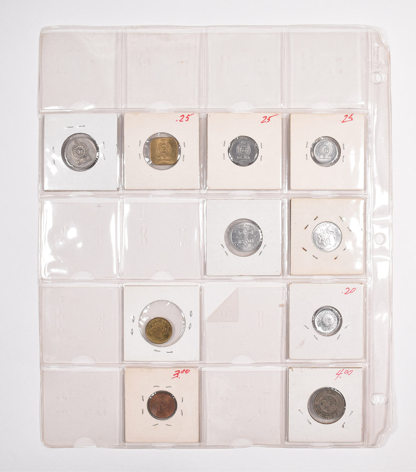ENTIRE PAGE of Coins - You get it ALL | Property Room