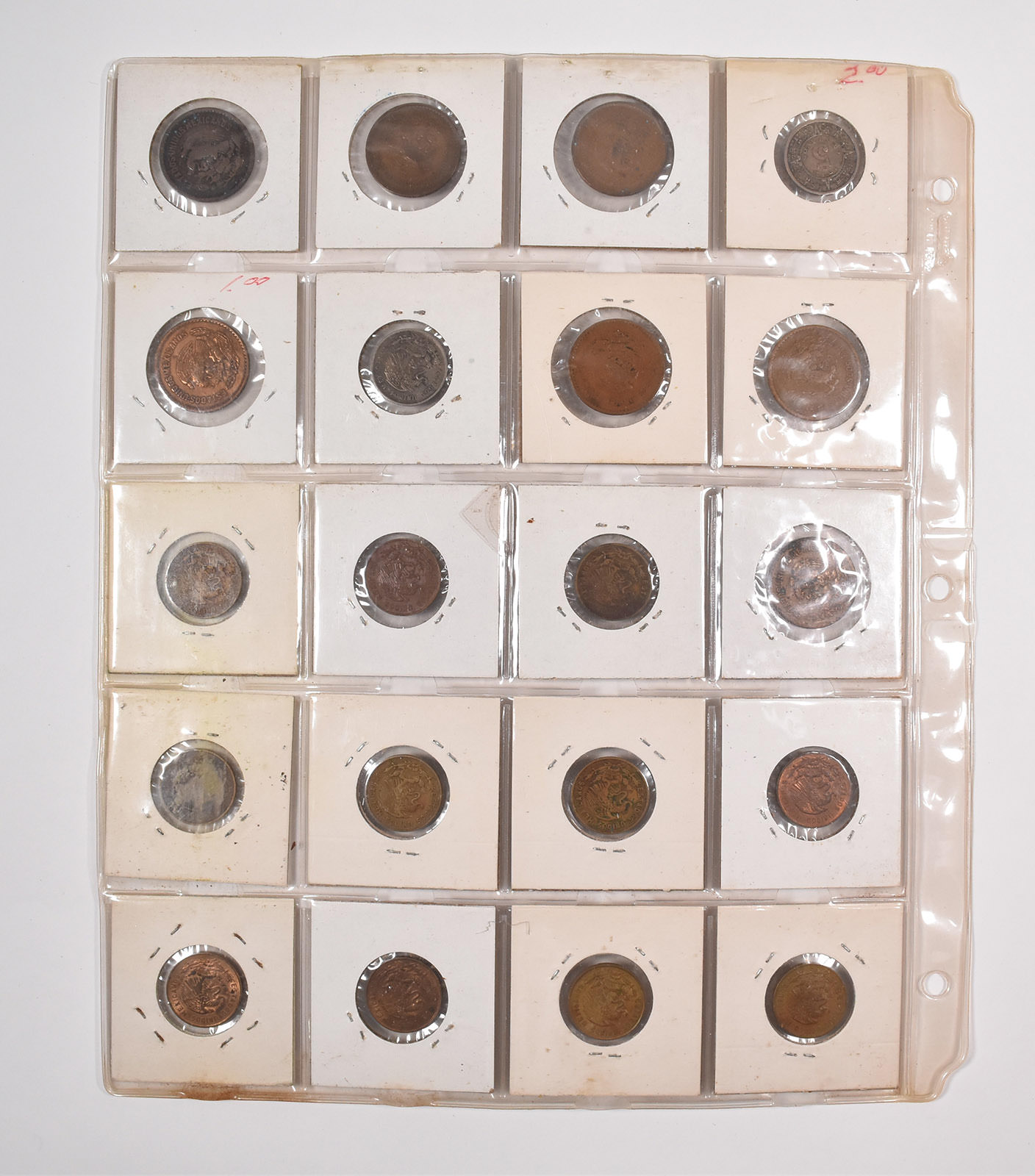 ENTIRE PAGE of Coins - You get it ALL | Property Room