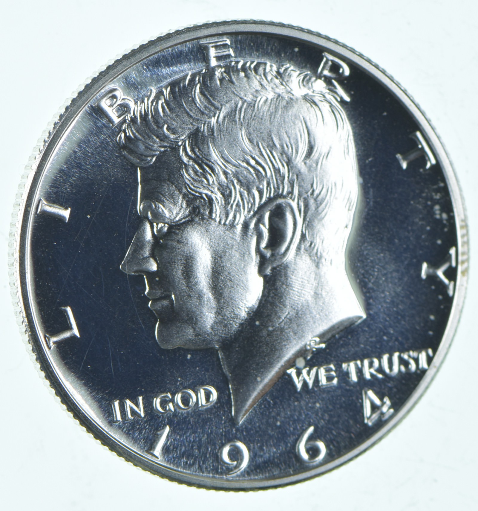 ERROR - 1964 TRANSITIONAL Reverse - PROOF Kennedy Half Dollars - 90% ...