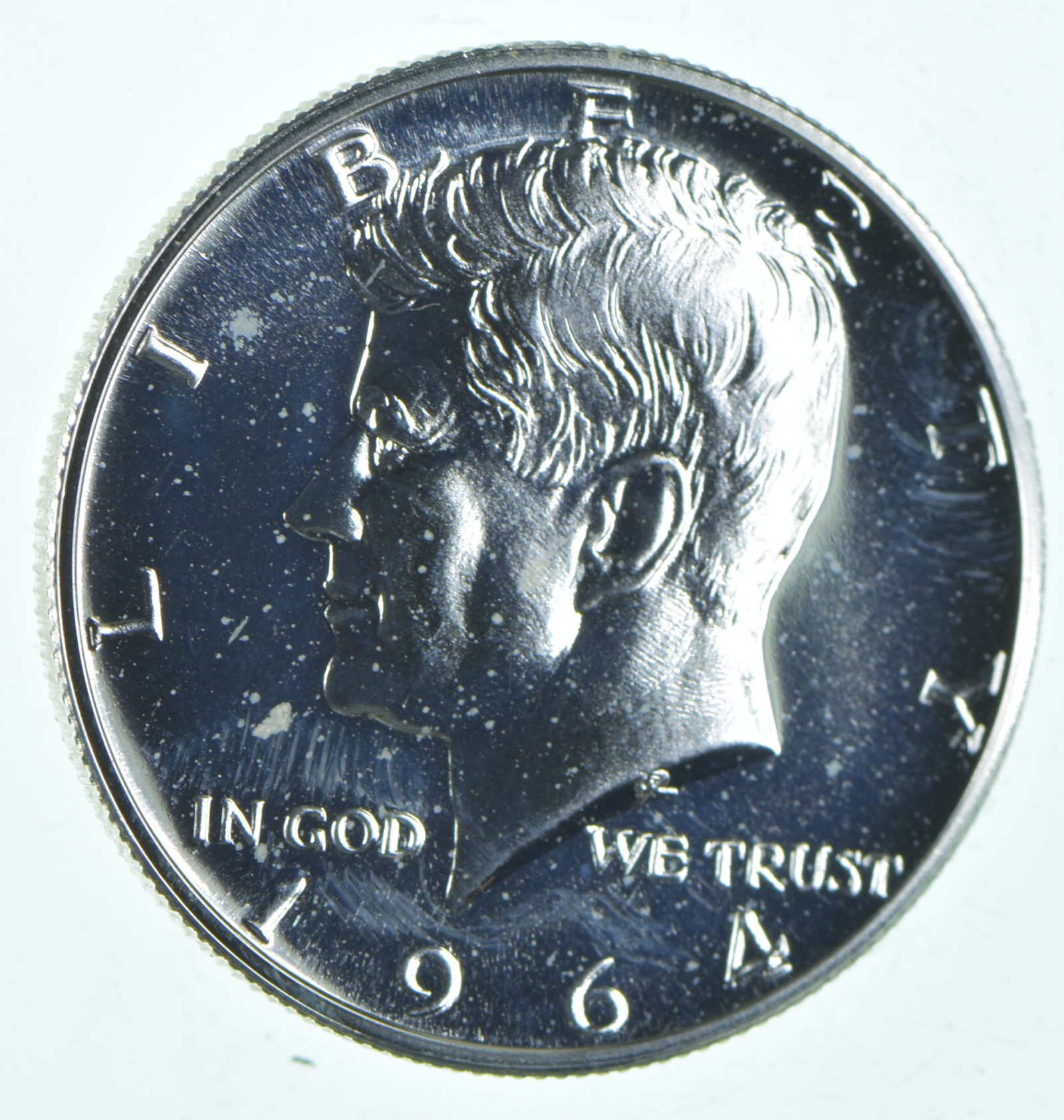 ERROR - 1964 TRANSITIONAL Reverse - PROOF Kennedy Half Dollars - 90% ...