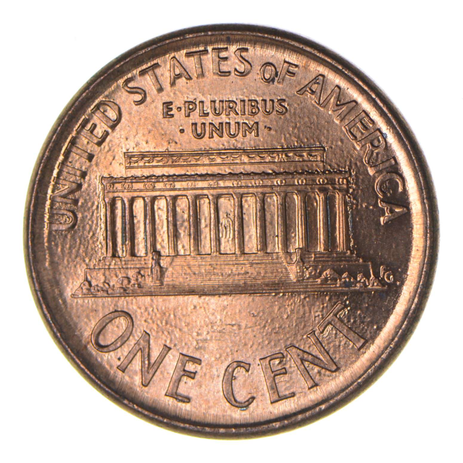 ERROR - Broad Strike - 1998 Lincoln Memorial Cent - GEM BU - Cool Error ...
