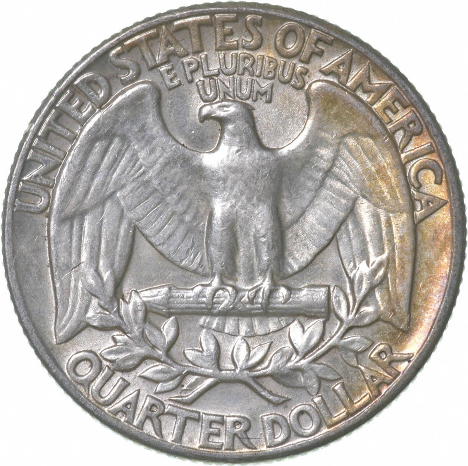 ERROR/Variety - Type B Reverse BU 1959 Washington Quarter - Silver ...