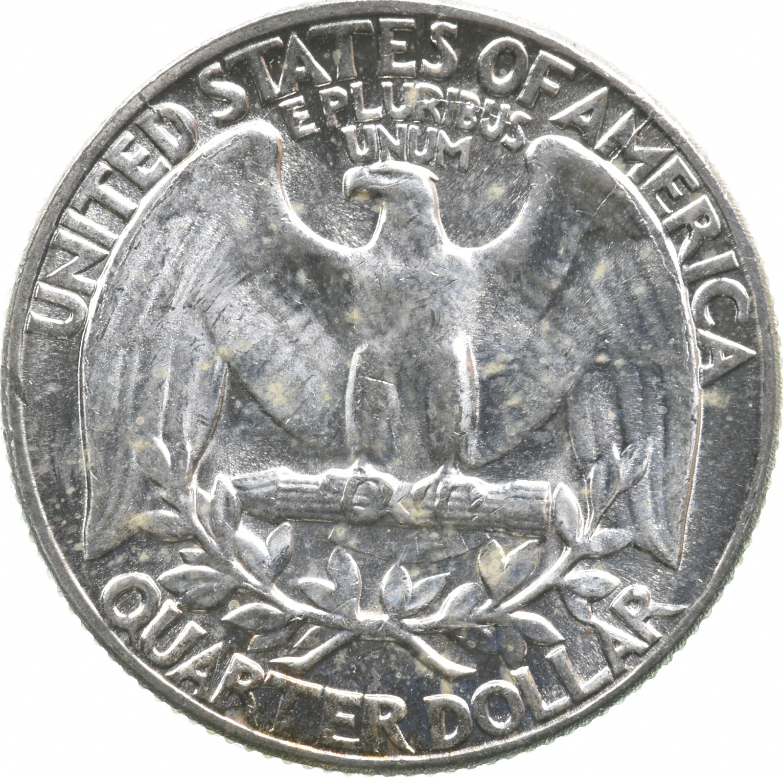 ERROR/Variety - Type B Reverse BU 1959 Washington Quarter - Silver ...