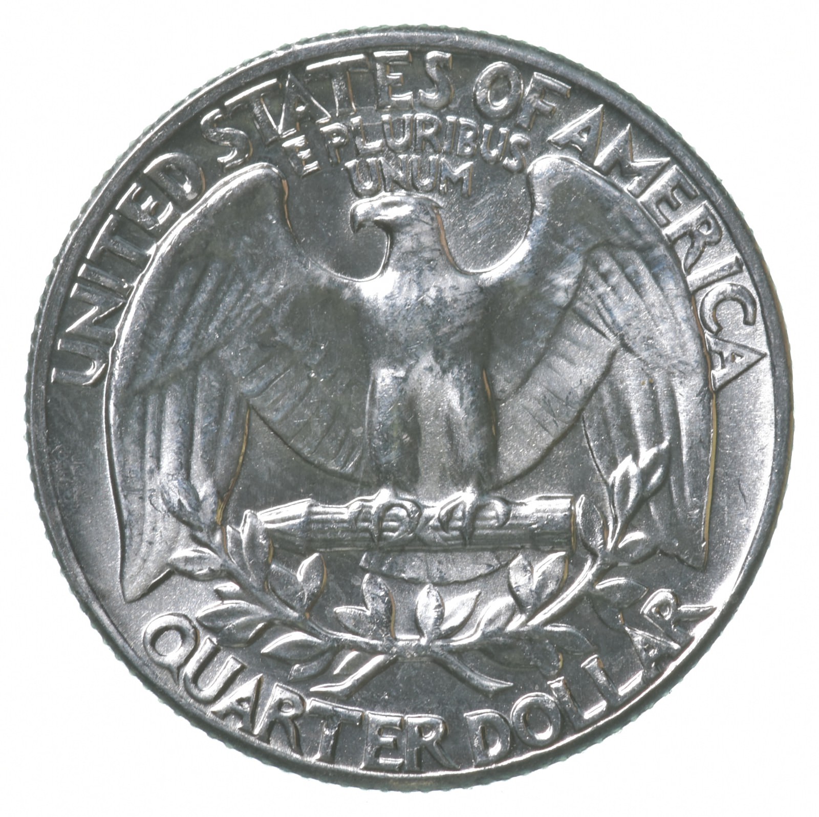 ERROR/Variety - Type B Reverse BU 1961 Washington Quarter - Silver ...