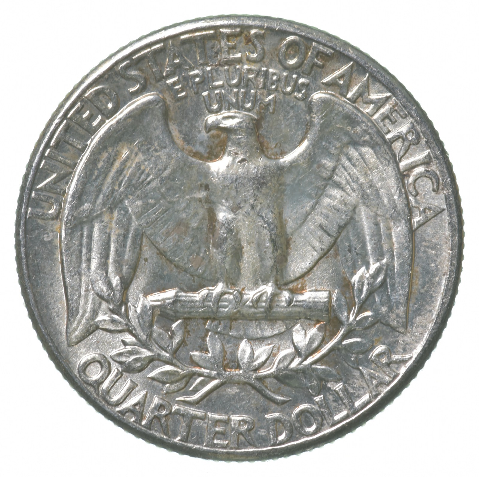 ERROR/Variety - Type B Reverse BU 1963 Washington Quarter - Silver ...