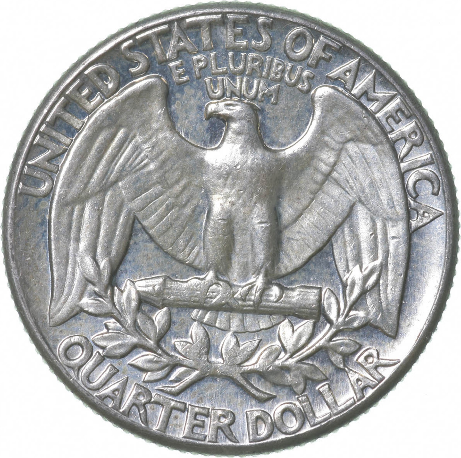 ERROR/Variety - Type B Reverse BU 1963 Washington Quarter - Silver ...