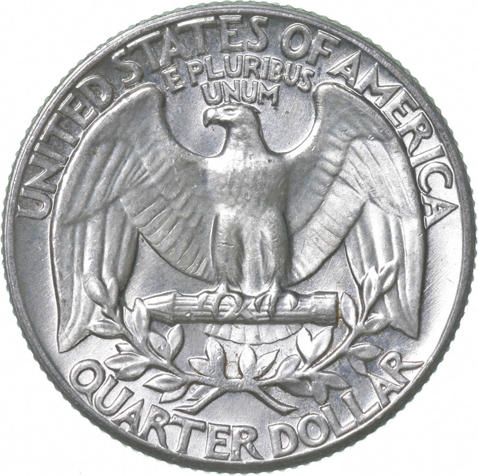 ERROR/Variety - Type B Reverse BU 1963 Washington Quarter - Silver ...