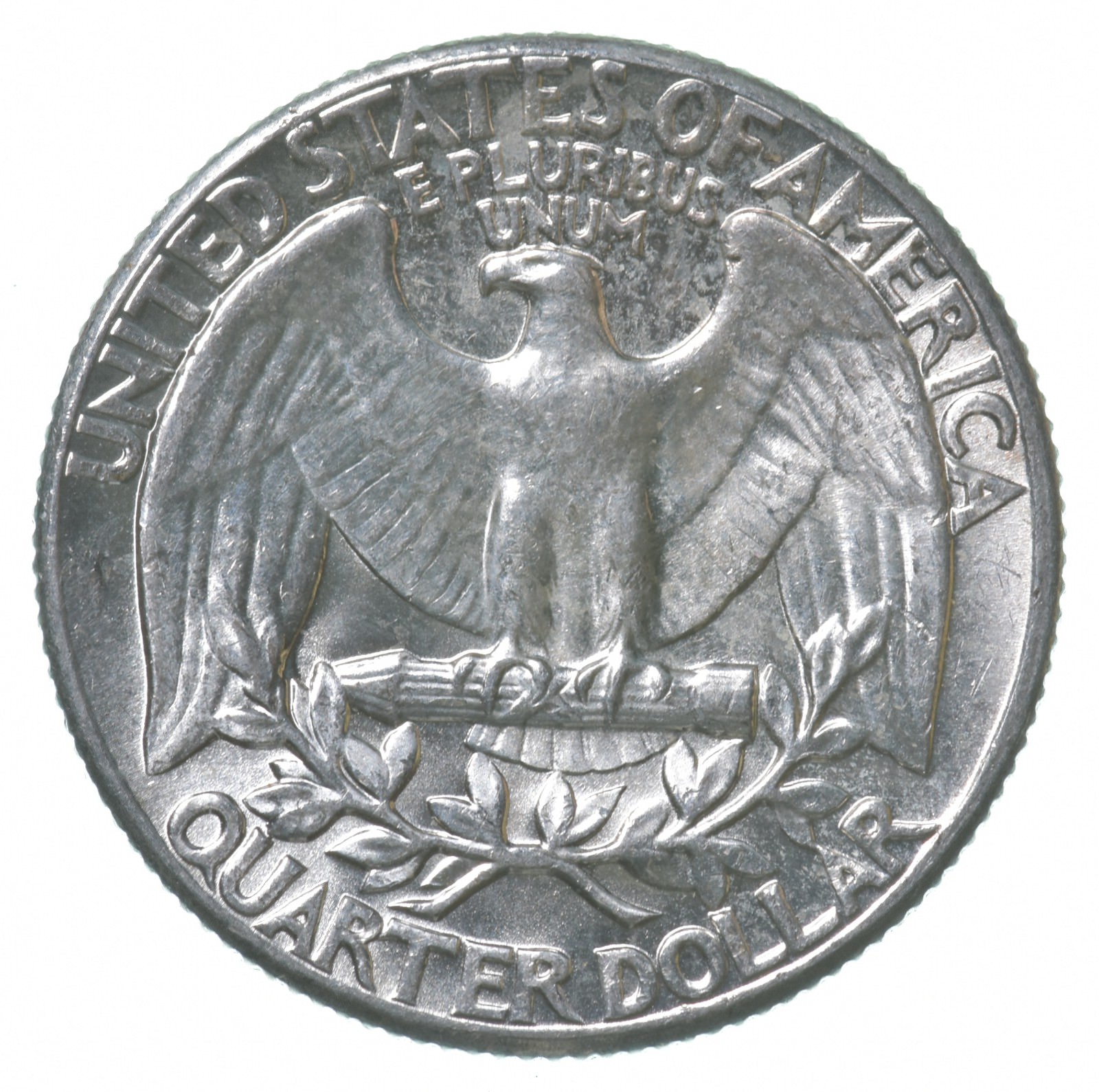 ERROR/Variety - Type B Reverse BU 1963 Washington Quarter - Silver ...