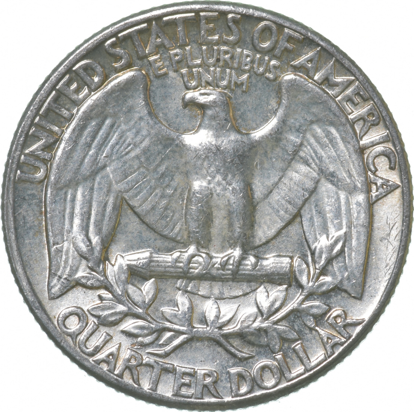 ERROR/Variety - Type B Reverse BU 1963 Washington Quarter - Silver ...