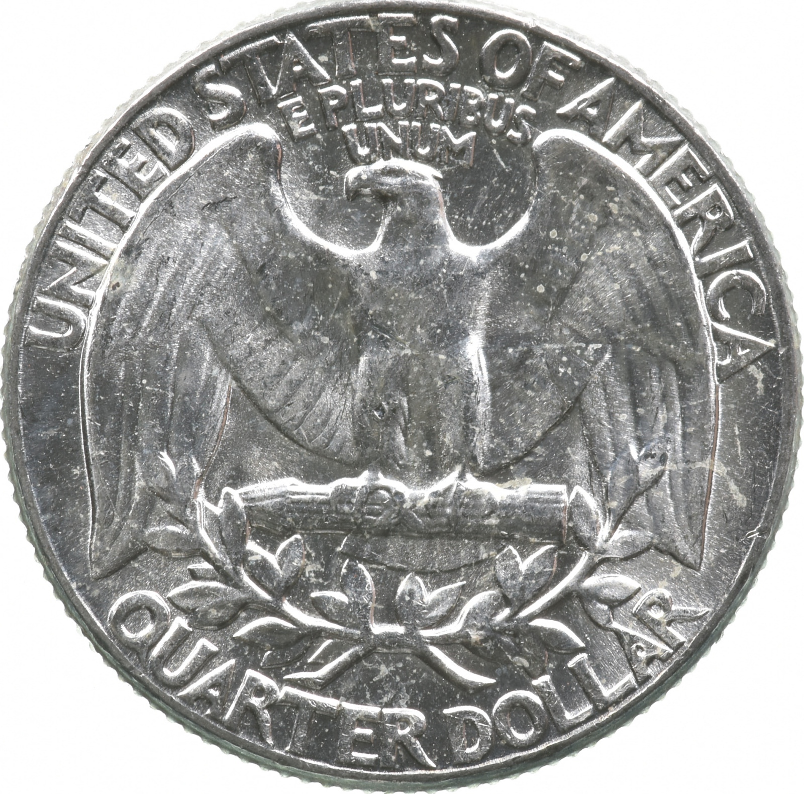 ERROR/Variety - Type B Reverse BU 1964 Washington Quarter - Silver ...