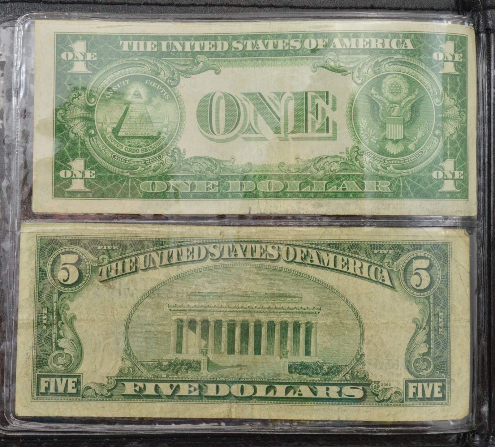 Fancy Displayed United States Currency! W@W | Property Room