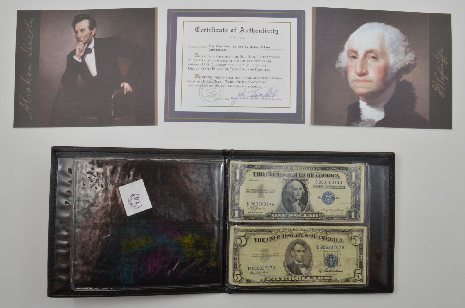 Fancy Displayed United States Currency! W@W | Property Room