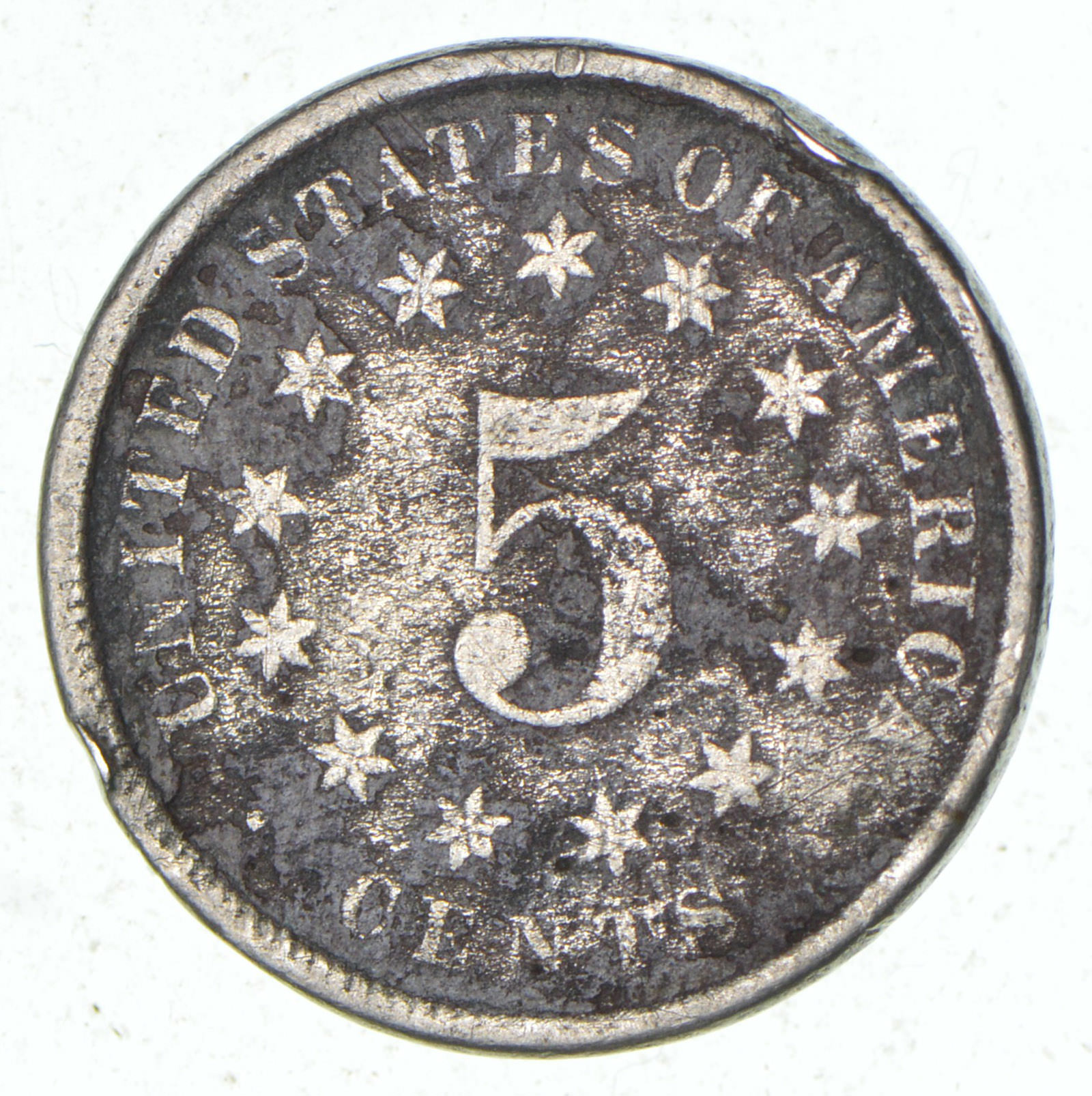 First US Nickel - 1882 - Shield Nickel - US Type Coin - Over 100 Years ...