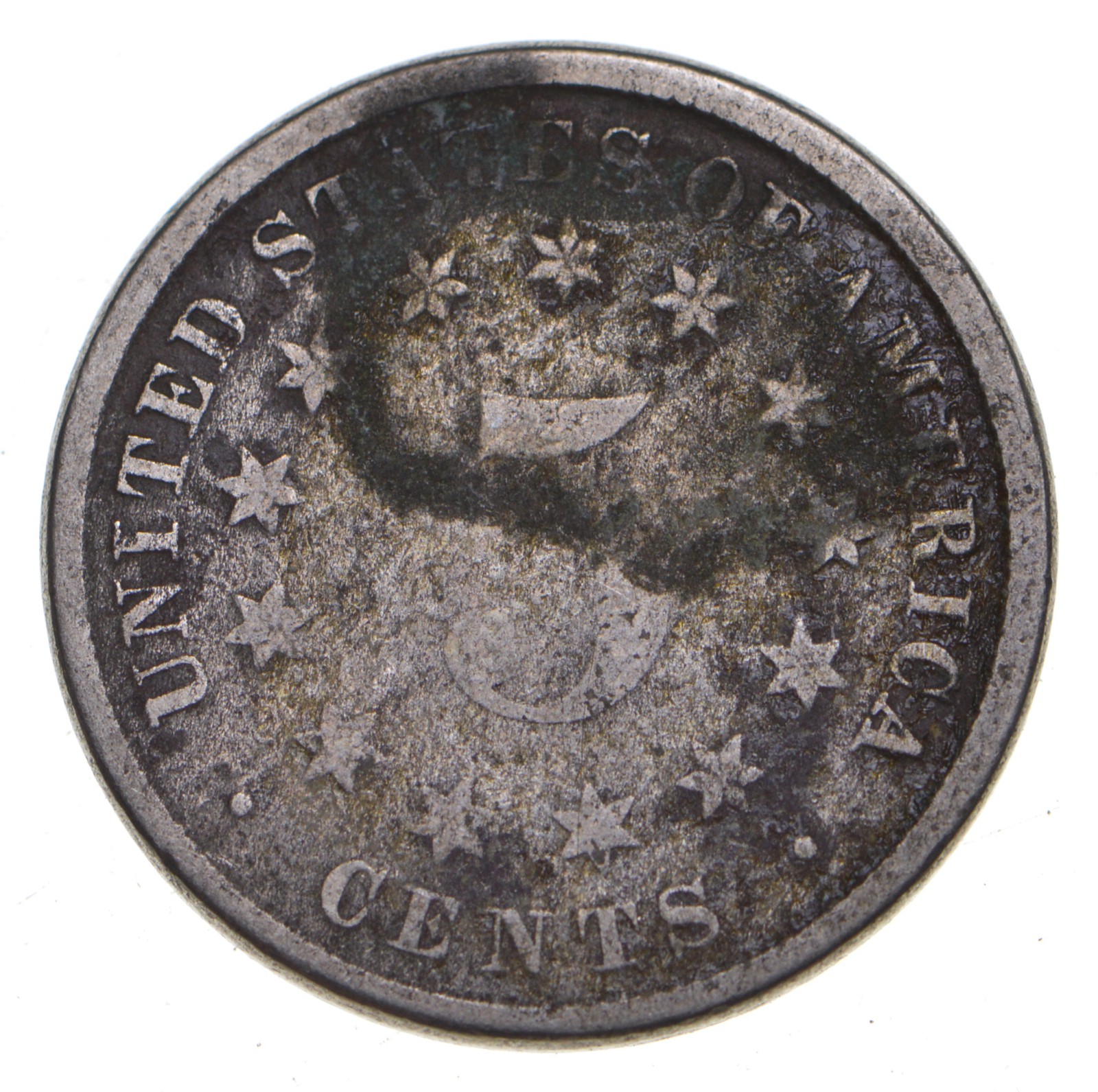 First US Nickel - 1882 - Shield Nickel - US Type Coin - Over 100 Years ...