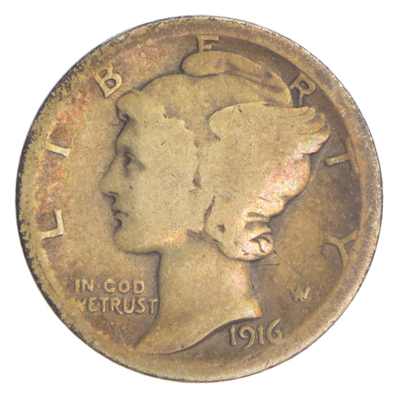 First Year 1916 Mercury Dime | Property Room