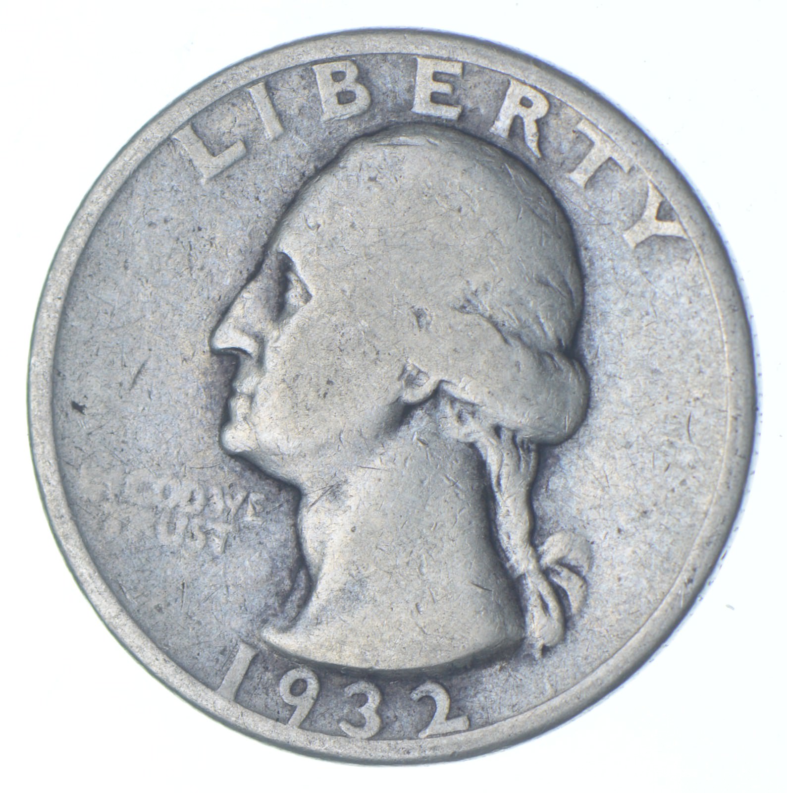 FIRST Year! 1932 Washington Quarter 90% Silver - Tough | Property Room