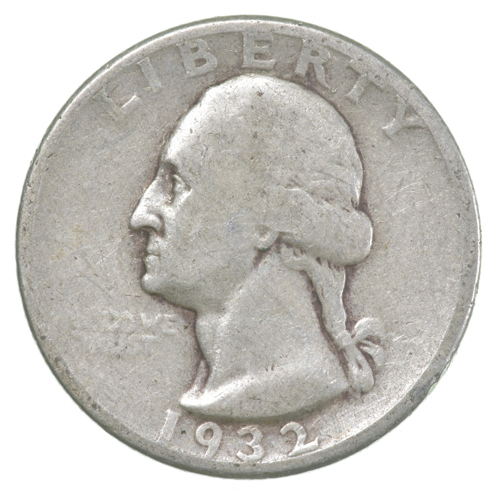 FIRST Year! 1932 Washington Quarter 90% Silver - Tough | Property Room