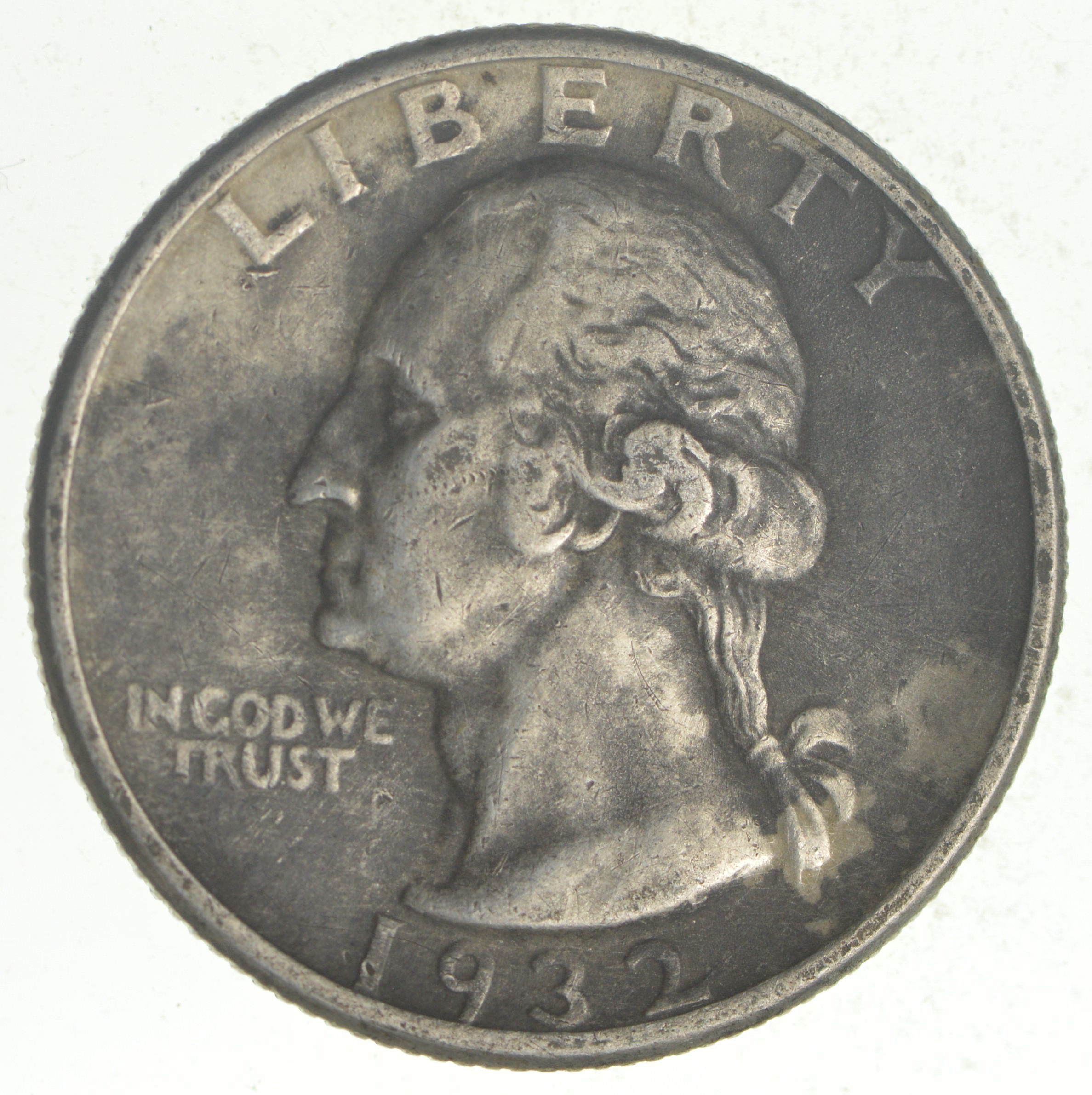 FIRST Year! 1932 Washington Quarter 90% Silver - Tough | Property Room