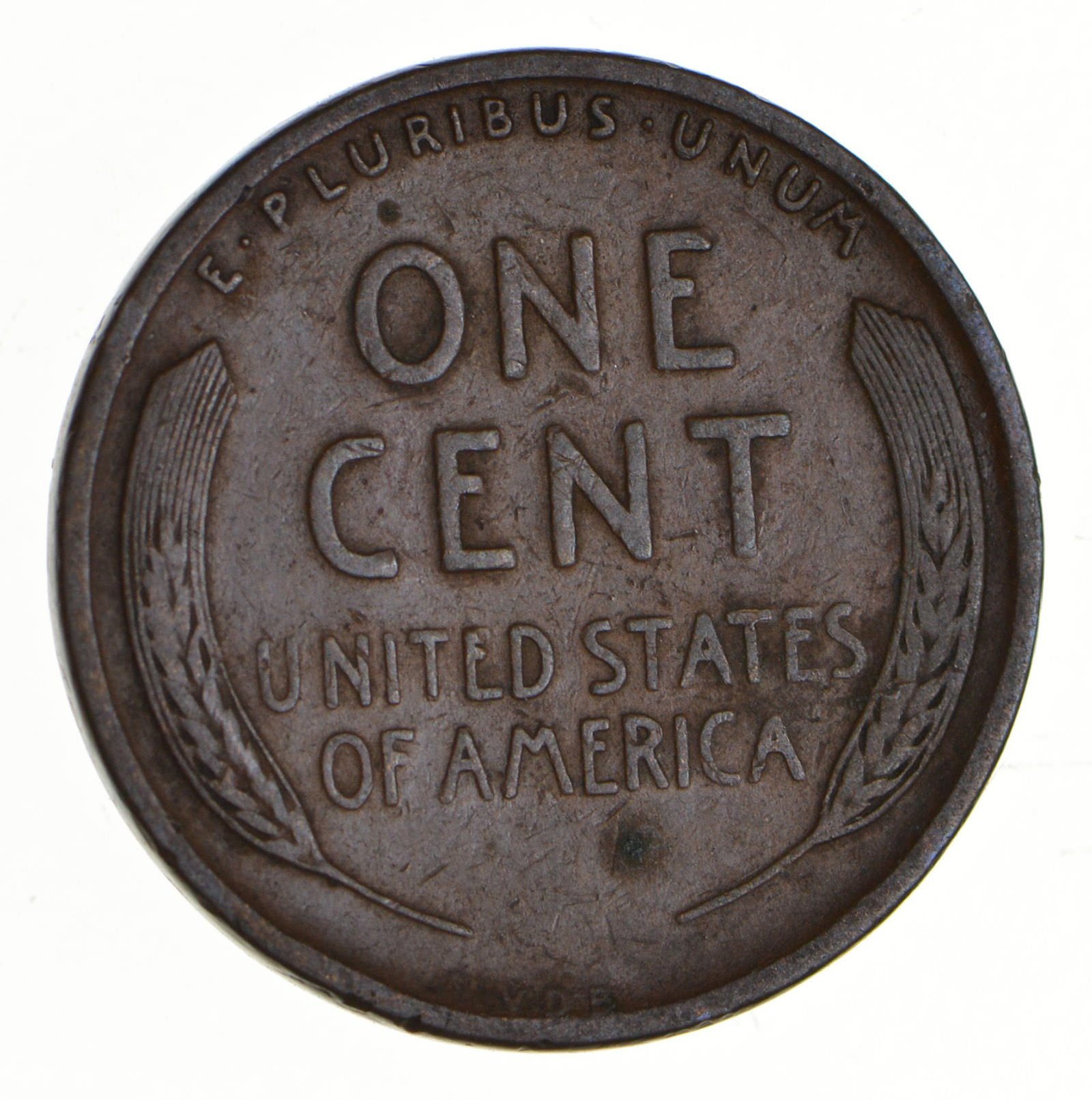 First Year - with Rare V.D.B. Initials! 1909 Lincoln Wheat Cent - Over ...