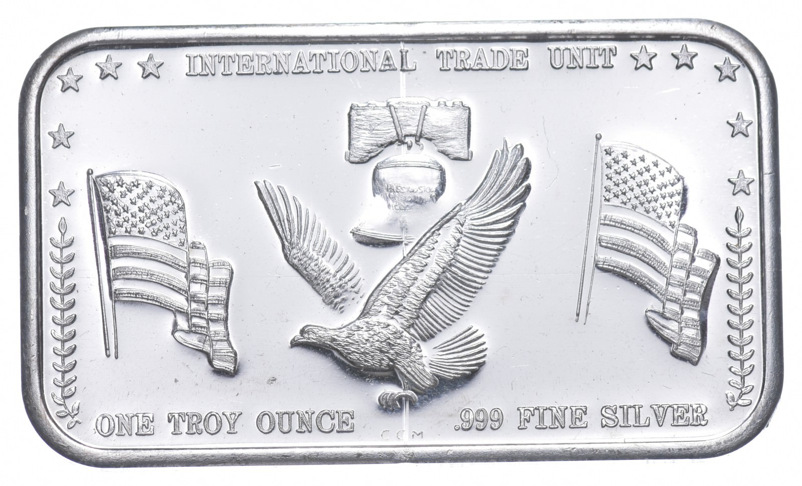 Fractional 1 Oz Silver Breakable International Trade Unit .999 Fine Art ...