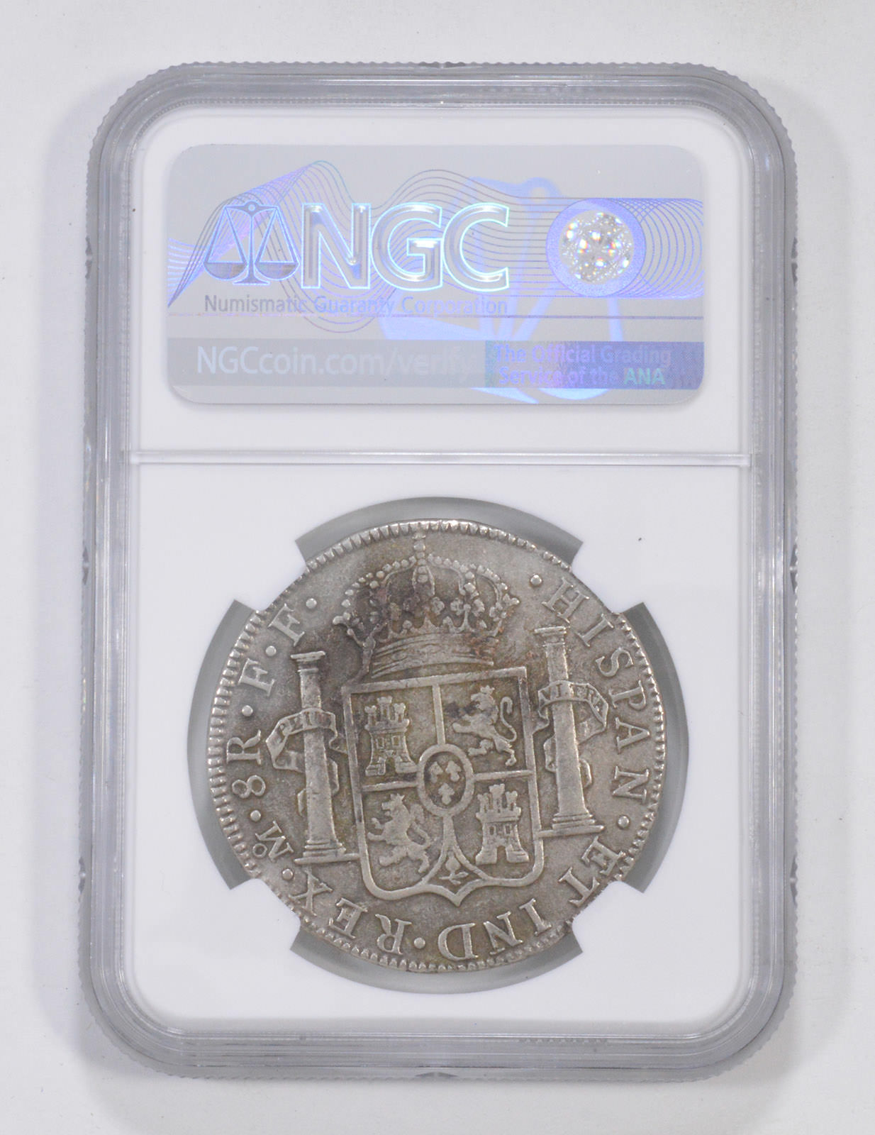 Genuine 1782 Spanish Colonial 8 Reales - El Cazador - Shipwreck ...