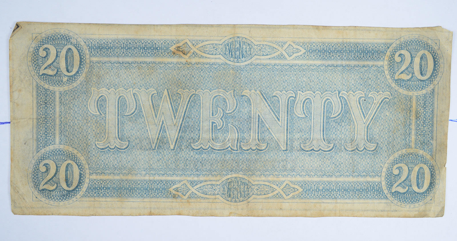 Genuine CIVIL WAR 1864 $20.00 Confederate States of American - Over 150 ...