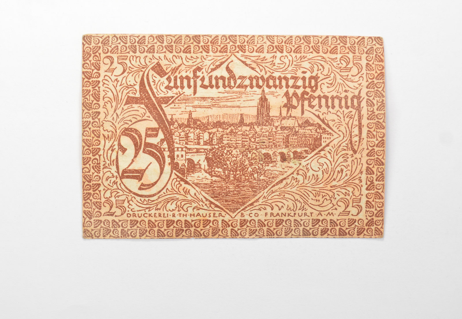 German - Notgeld Note - Historic - 1920's/30's Era - Great Art ...