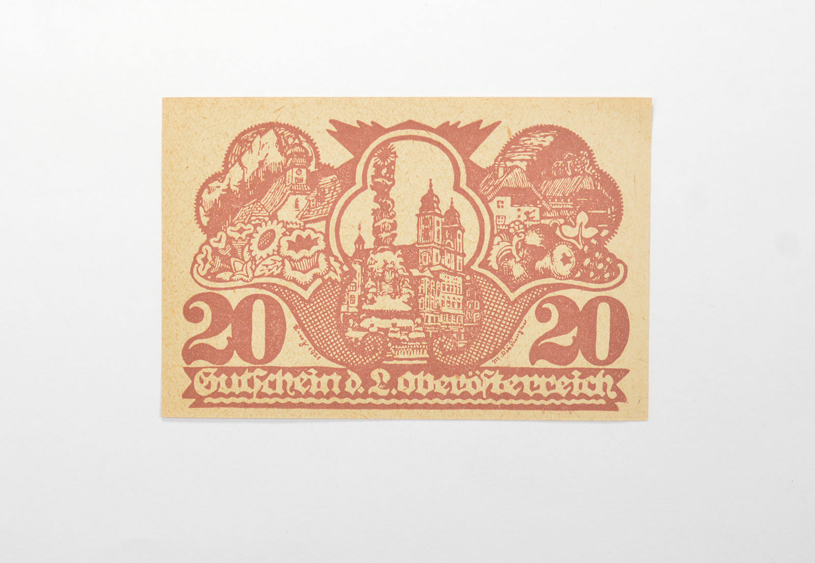 German - Notgeld Note - Historic - 1920's/30's Era - Great Art ...