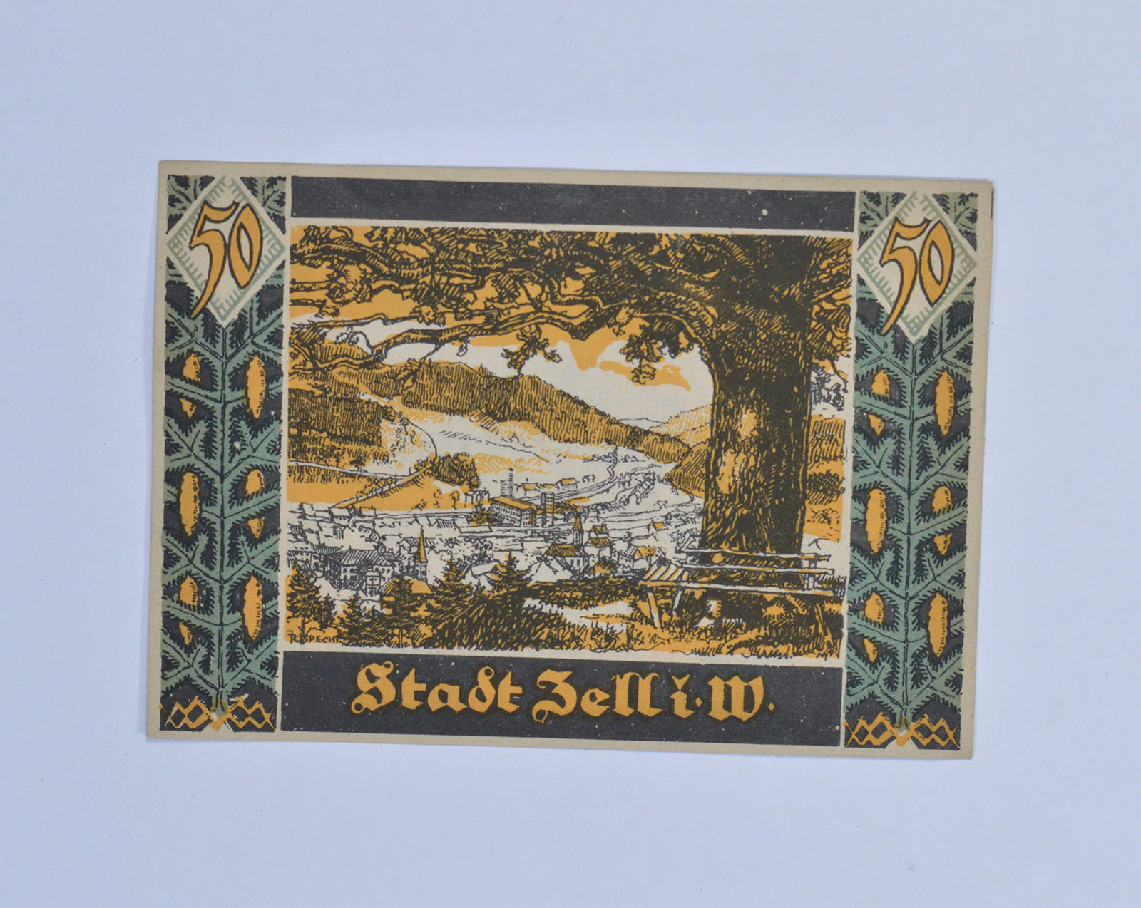 German - Notgeld Note - Historic - 1920's/30's Era - Great Art WWI ...