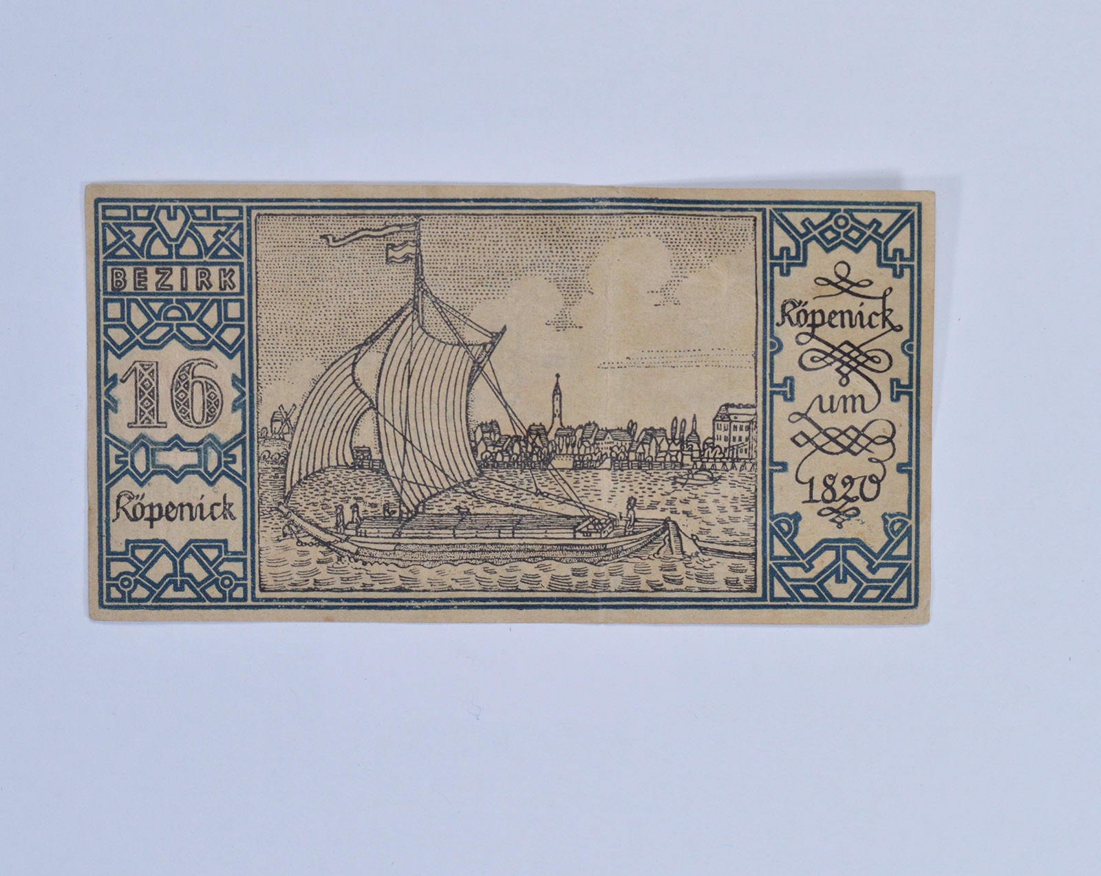 German - Notgeld Note - Historic - 1920's/30's Era - Great Art WWI ...