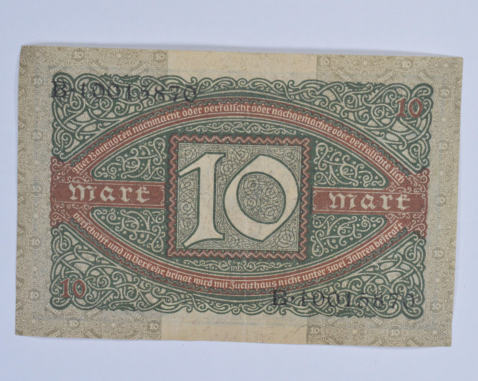 German - Notgeld Note - Historic - 1920's/30's Era - Great Art WWI ...