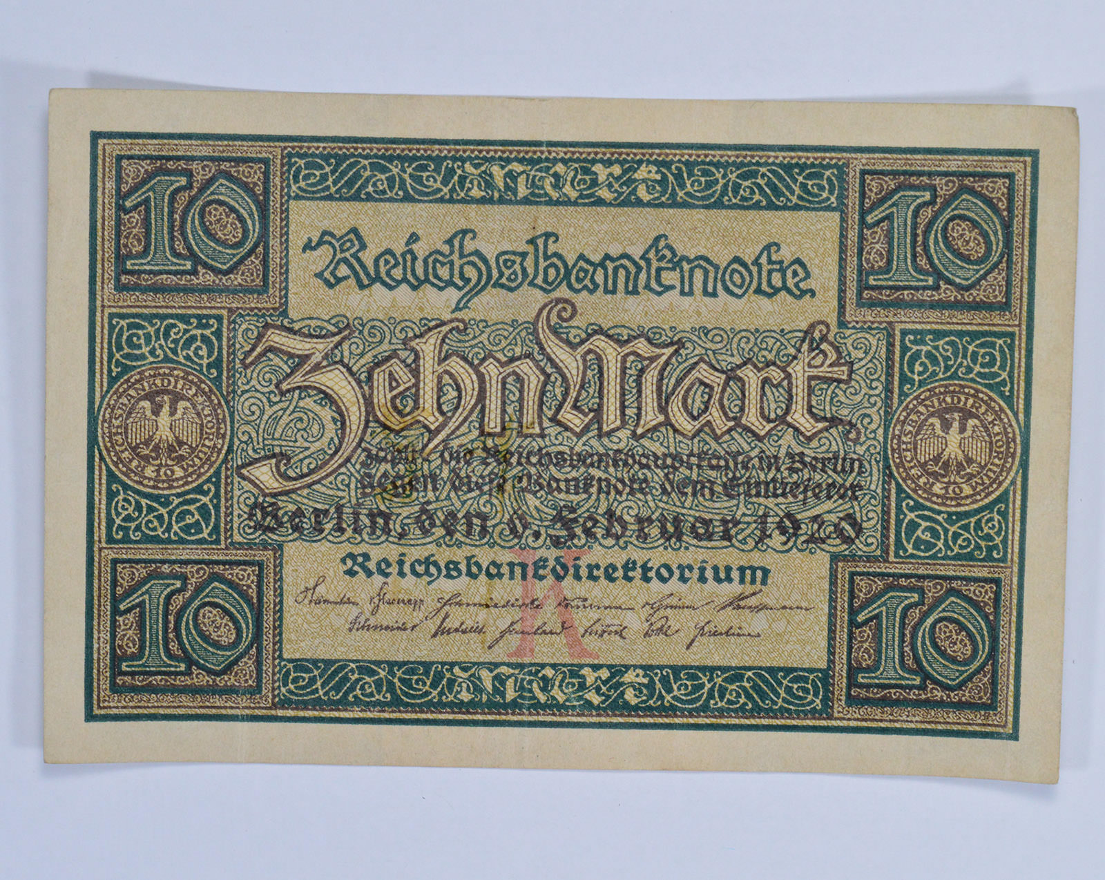 German - Notgeld Note - Historic - 1920's/30's Era - Great Art WWI ...